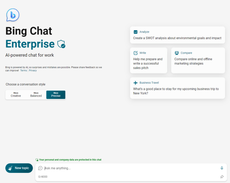 What is Bing Chat Enterprise and How to turn it on for your ...